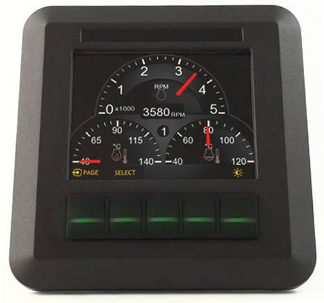 3.5″ Display CAN bus